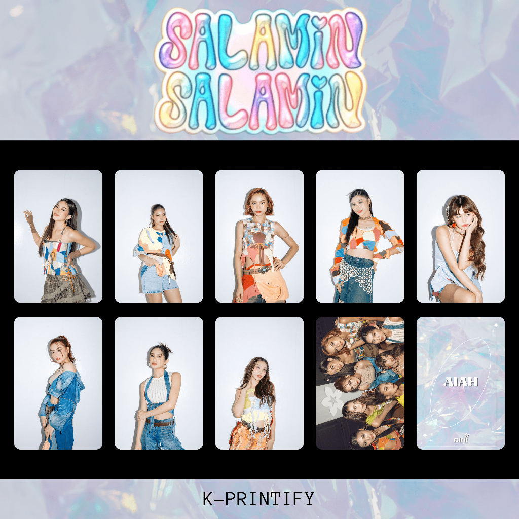 FANMADE BINI Photocard Set - Salamin-Salamin (Read Description ...