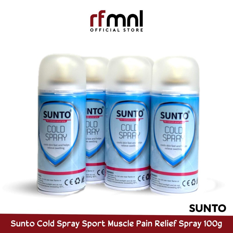 Sunto Cold Spray-Sport Muscle Relief Spray-100g for athletes, sports ...