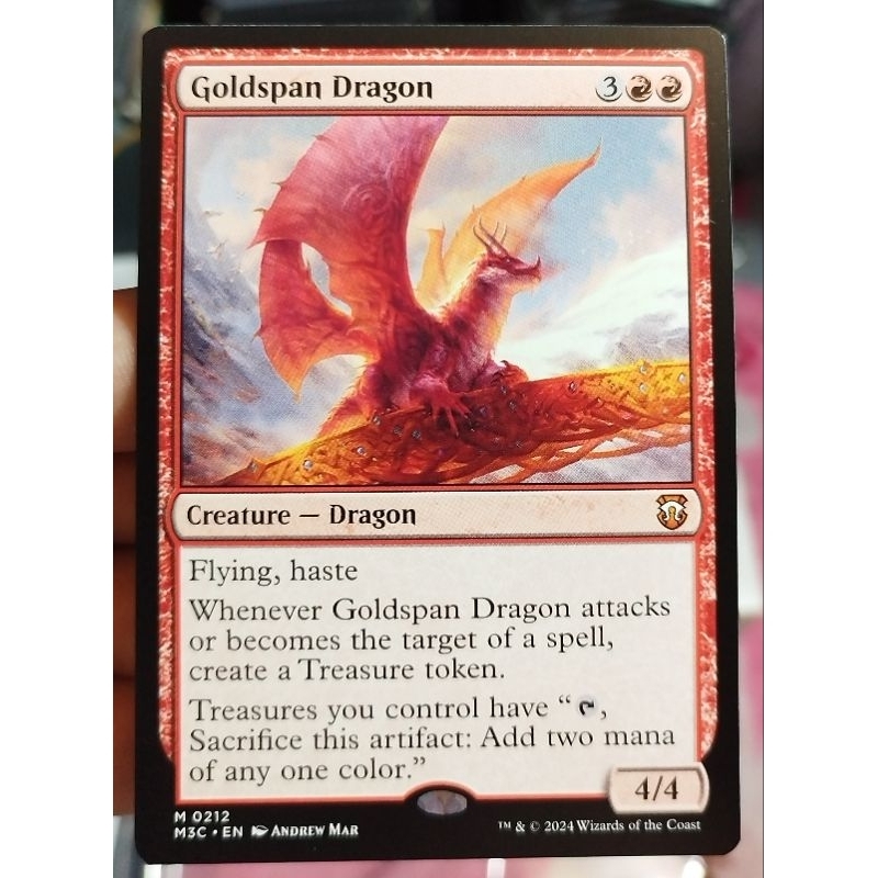 Goldspan Dragon (Magic the gathering) | Shopee Philippines