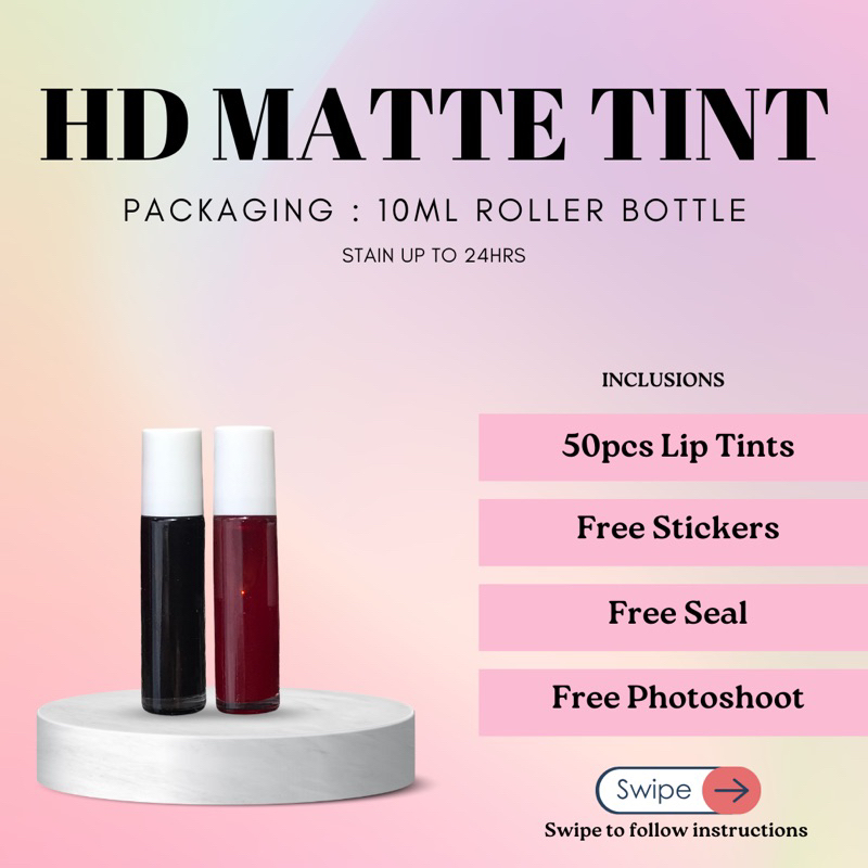HD Matte Tint Rebranding 10ml | Shopee Philippines