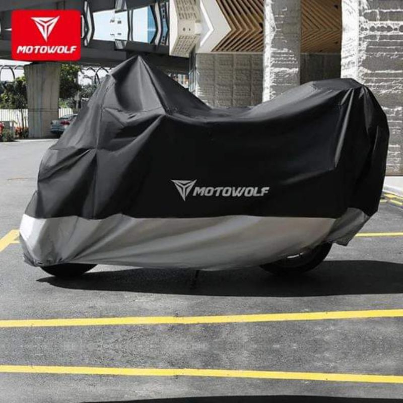 MOTOWOLF Authentic Motorcycle Cover Water Resistant | Shopee Philippines