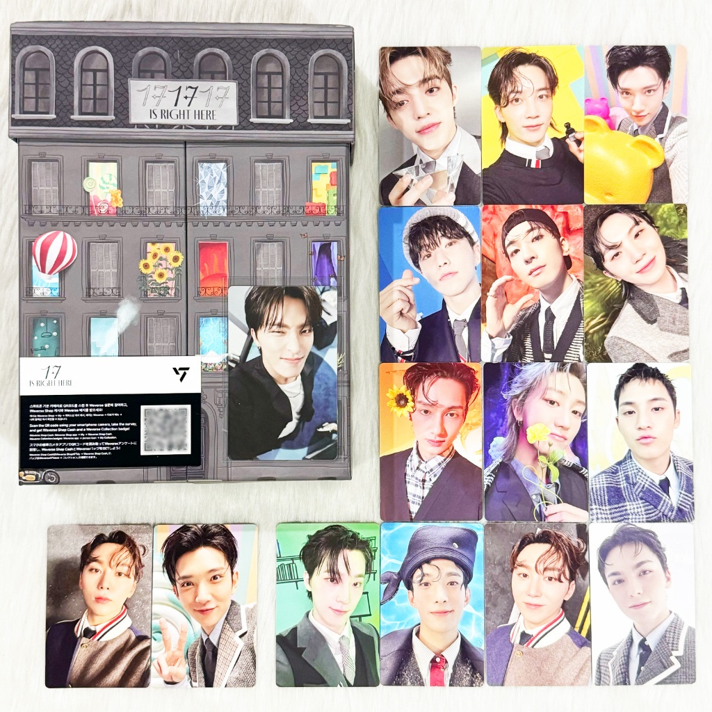 SEVENTEEN Best Album '17 IS RIGHT HERE' HEAR Ver. with POB Photocard Tingi [ONHAND & OFFICIAL ...