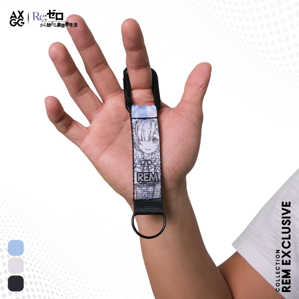 AXGG ' Rem ' - Anime Key Holder / Key Chain / Key Lace | Shopee Philippines