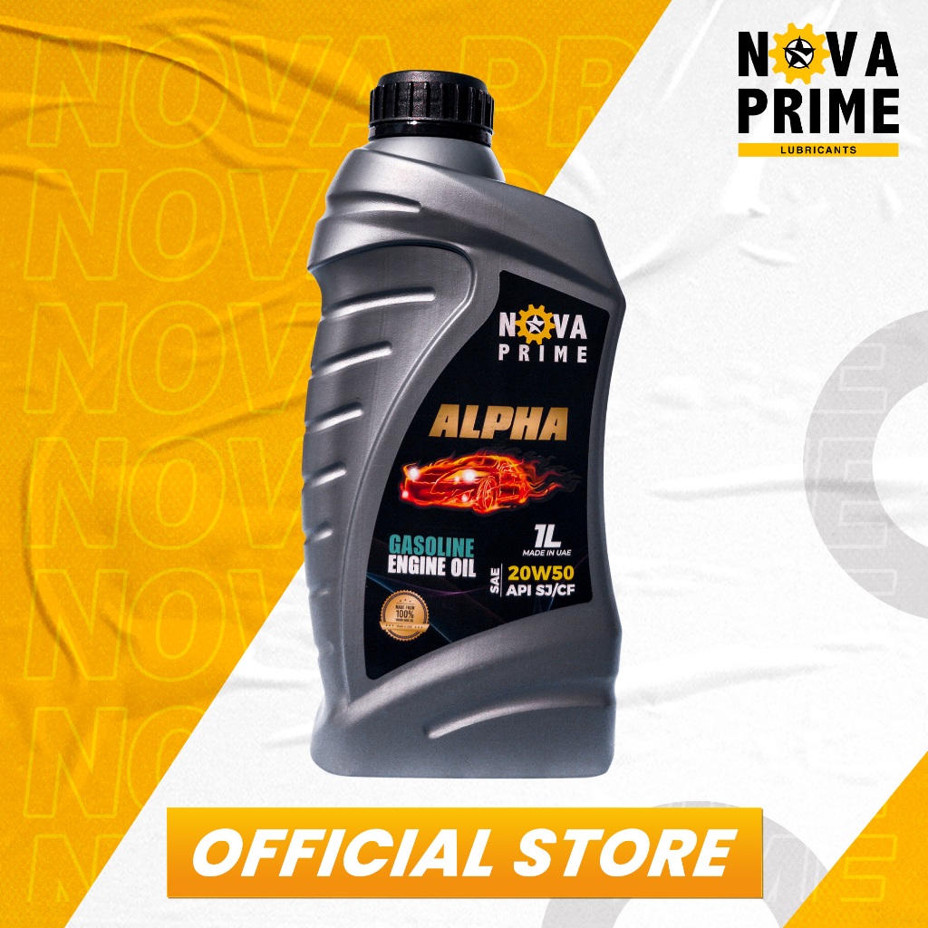 Nova Prime Alpha Gasoline Engine Oil 1L | Shopee Philippines