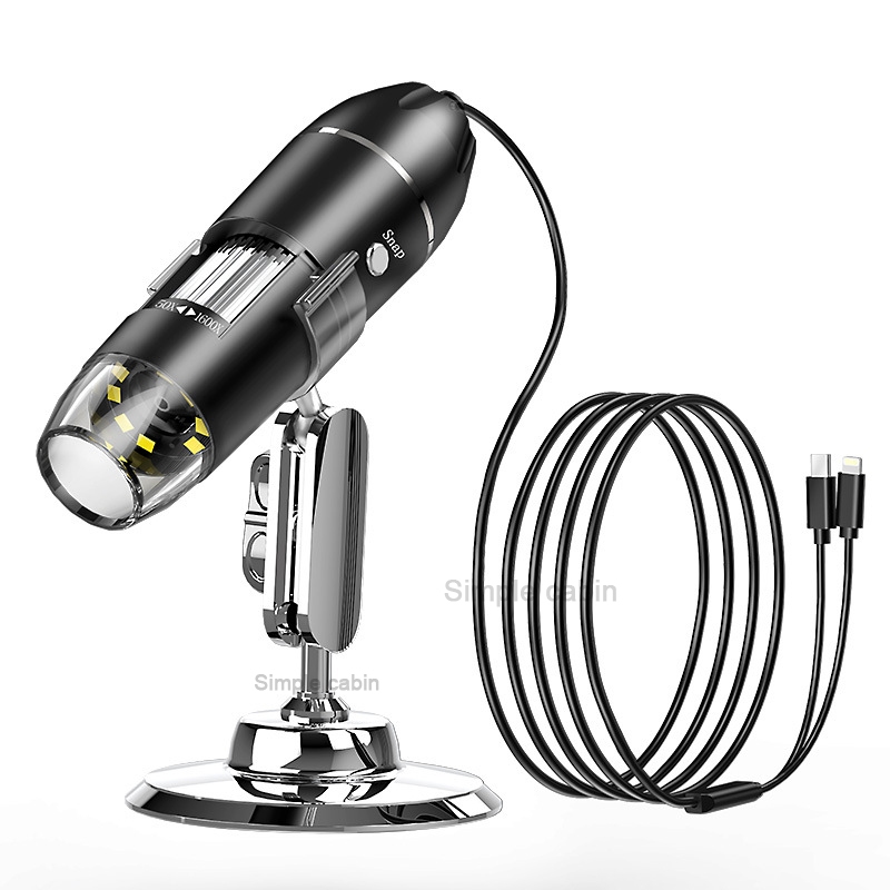 1600X HD Electronic Digital Microscope Handheld USB （Samsung phone not ...
