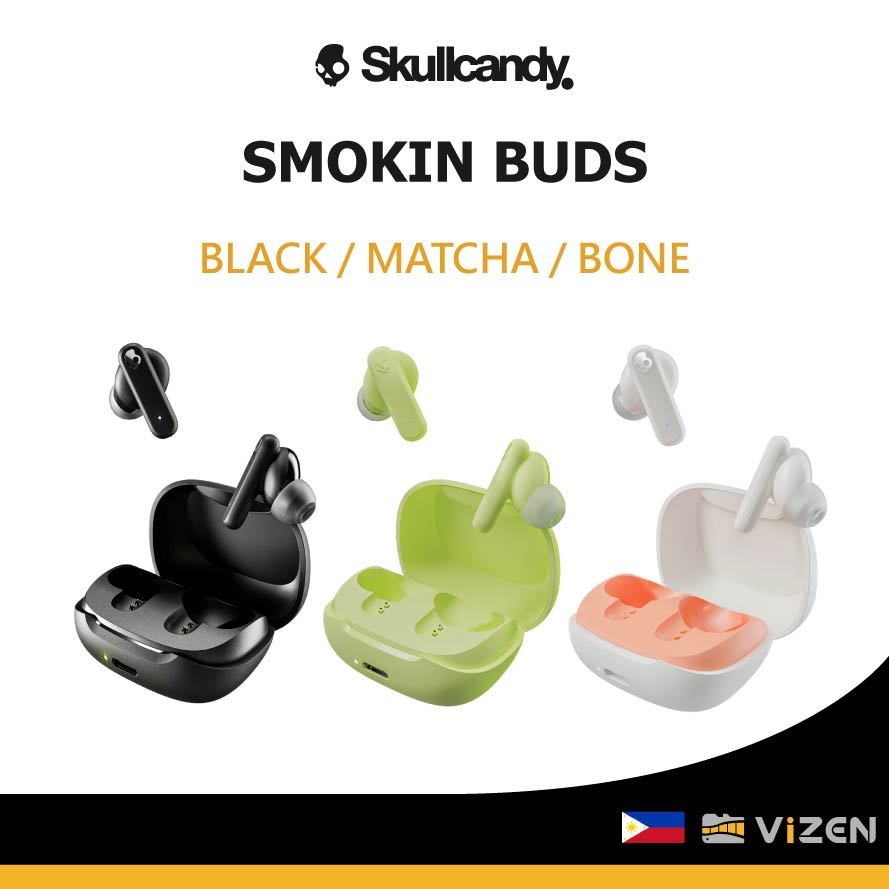 Skullcandy SMOKIN BUDS (BLACK / MATCHA / BONE) | Shopee Philippines