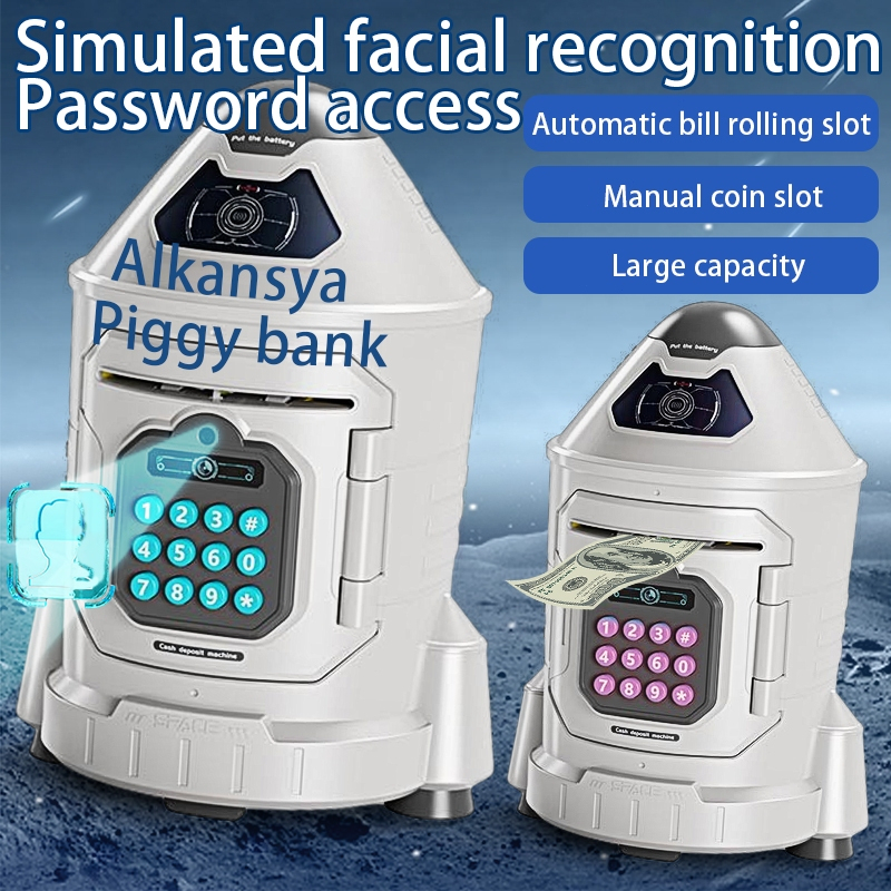 Alkansya ipon challenge 2024 atm bank money saving box piggy bank coin ...