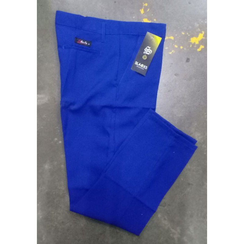 royal blue pants slacks for school uniform | Shopee Philippines