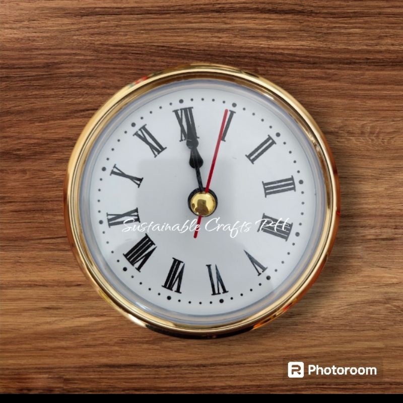 Sustainable Crafts PH - Classic Clock Inserts 65mm Good for table ...
