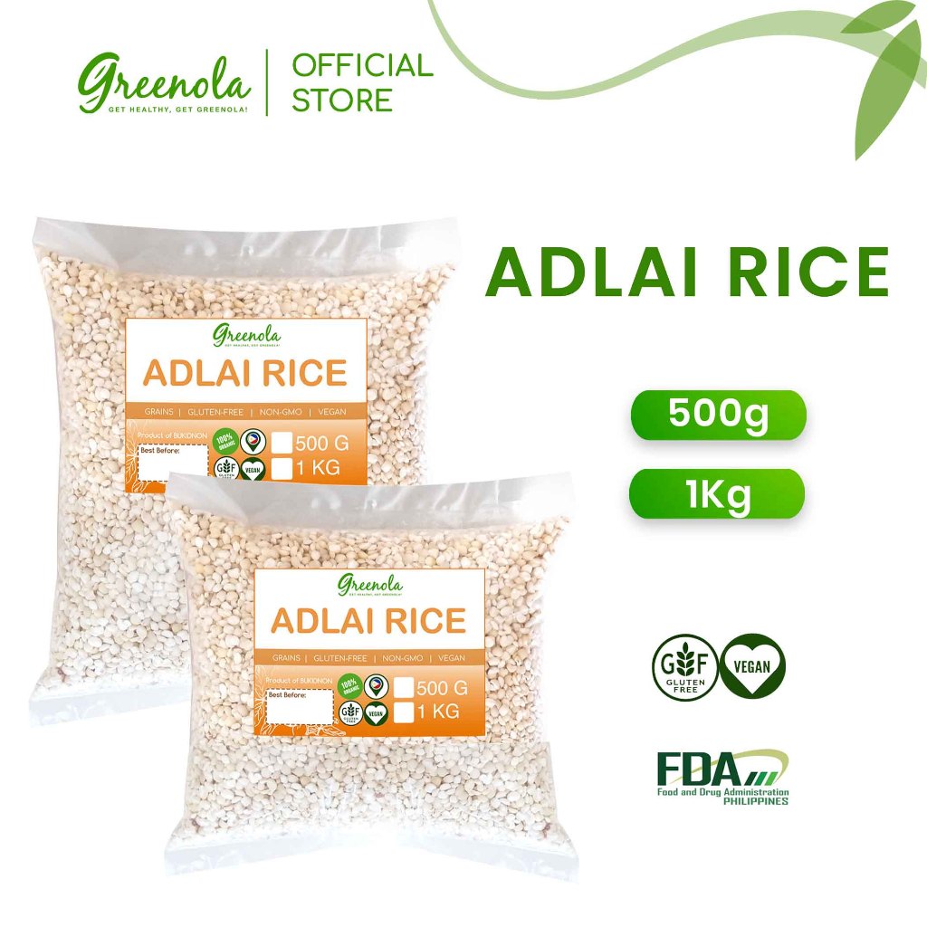 Greenola Organic White Adlai (Wholesale) 500G 1Kg | Shopee Philippines