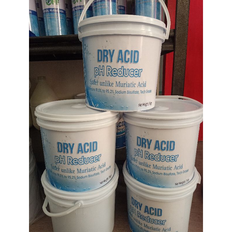 Dry Acid Pail/5kg for cleaning and swimming pool use | Shopee Philippines