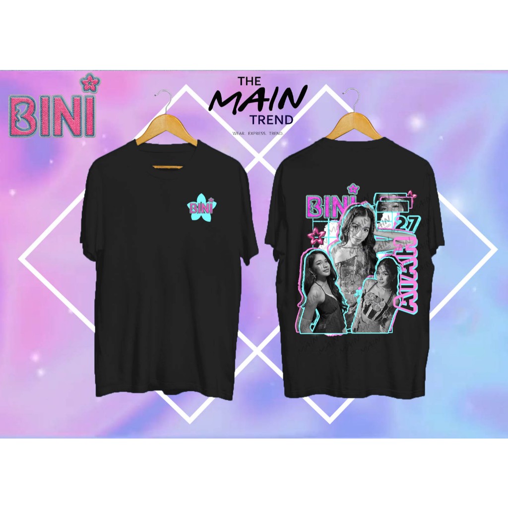 BINI NEON INSPIRED SHIRT BY CUSTOMO SPOTTED (THE MAIN TREND) | Shopee ...