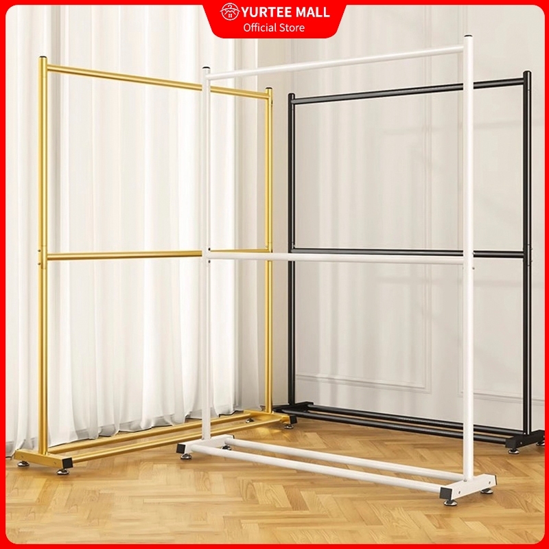 2 Layer Clothes Rack Clothing Rack Sampayan Stainless Drying Rack ...