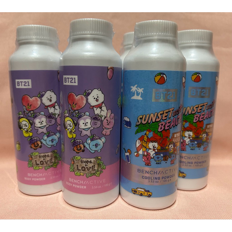 Bench Body Powder BT21 100g | Shopee Philippines