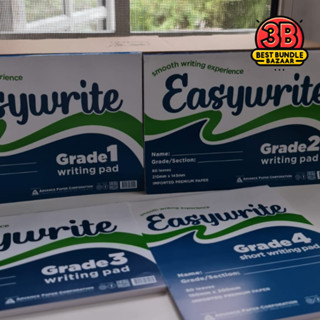 EASYWRITE WRITING PAD - VALUE PACK 5! (GRADE 1,2,3,4) | Shopee Philippines