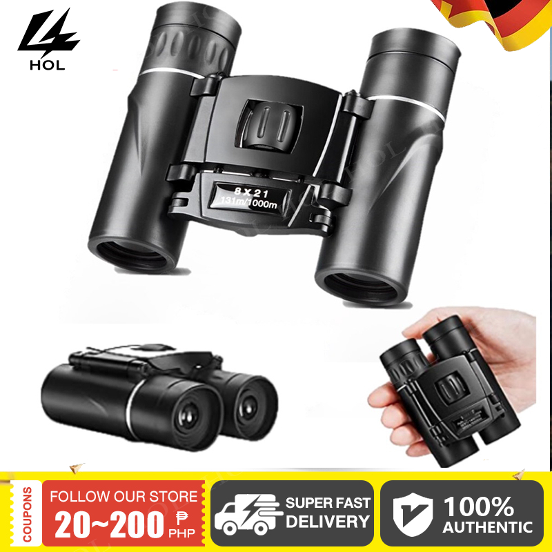 8X21 Binocular Outdoor Folding Power-View Prism Telescope | Shopee ...