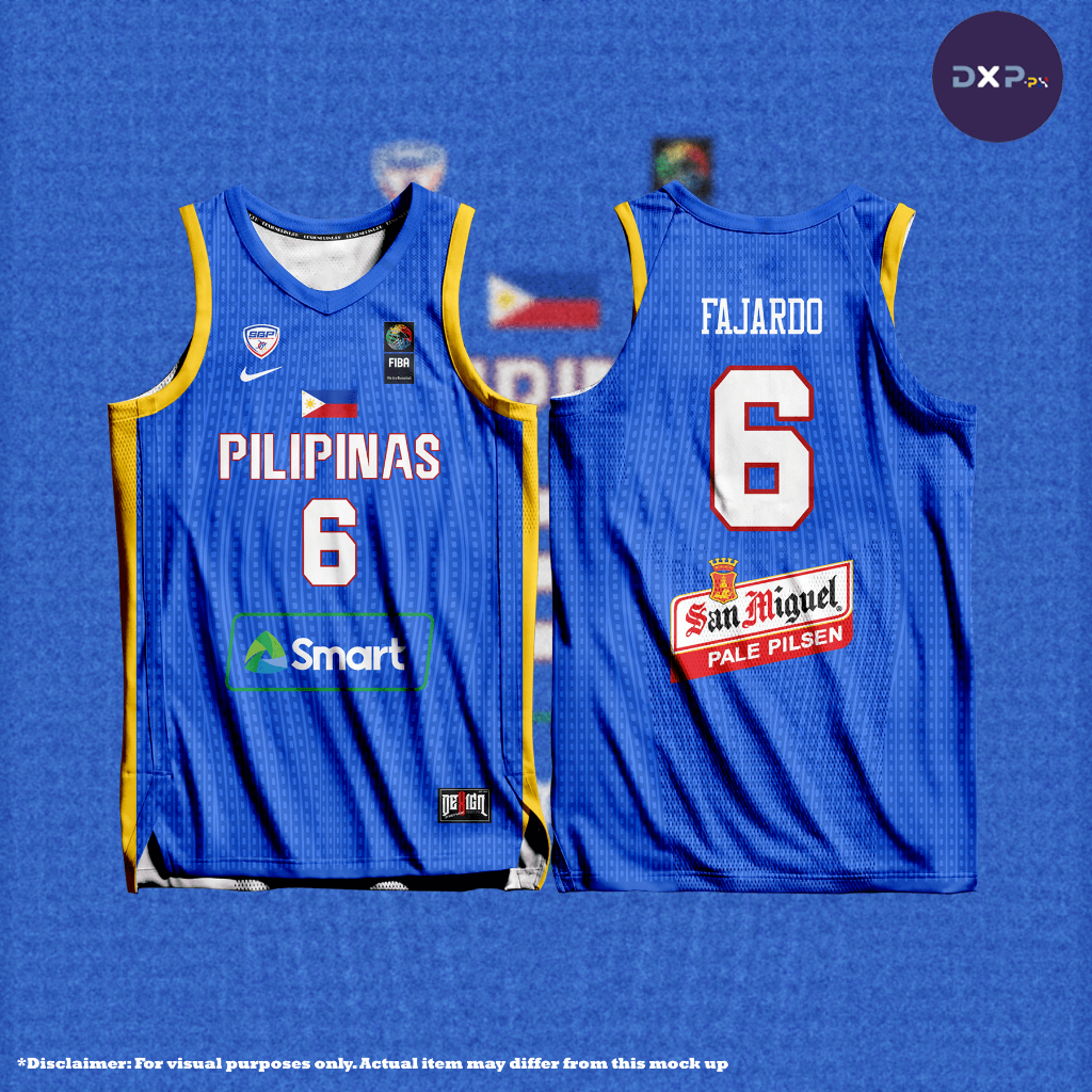 Fan inspired Gilas Pilipinas Jersey 2024 | Shopee Philippines