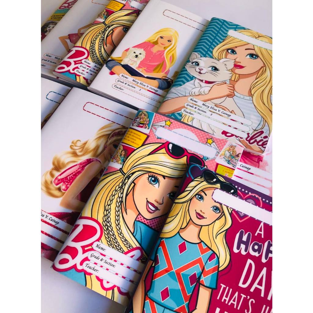 Papelamorie Writing Notebook Barbie Character 80 Lvs. | Shopee Philippines