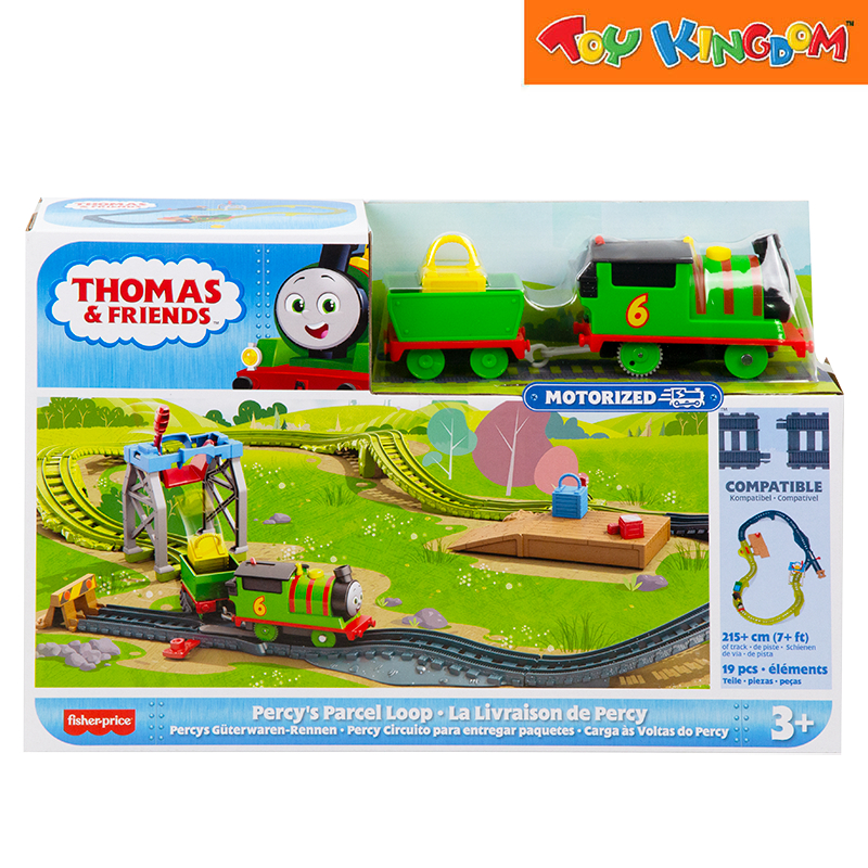 Thomas & Friends Percy's Parcel Loop Motorized Track Set | Shopee Philippines