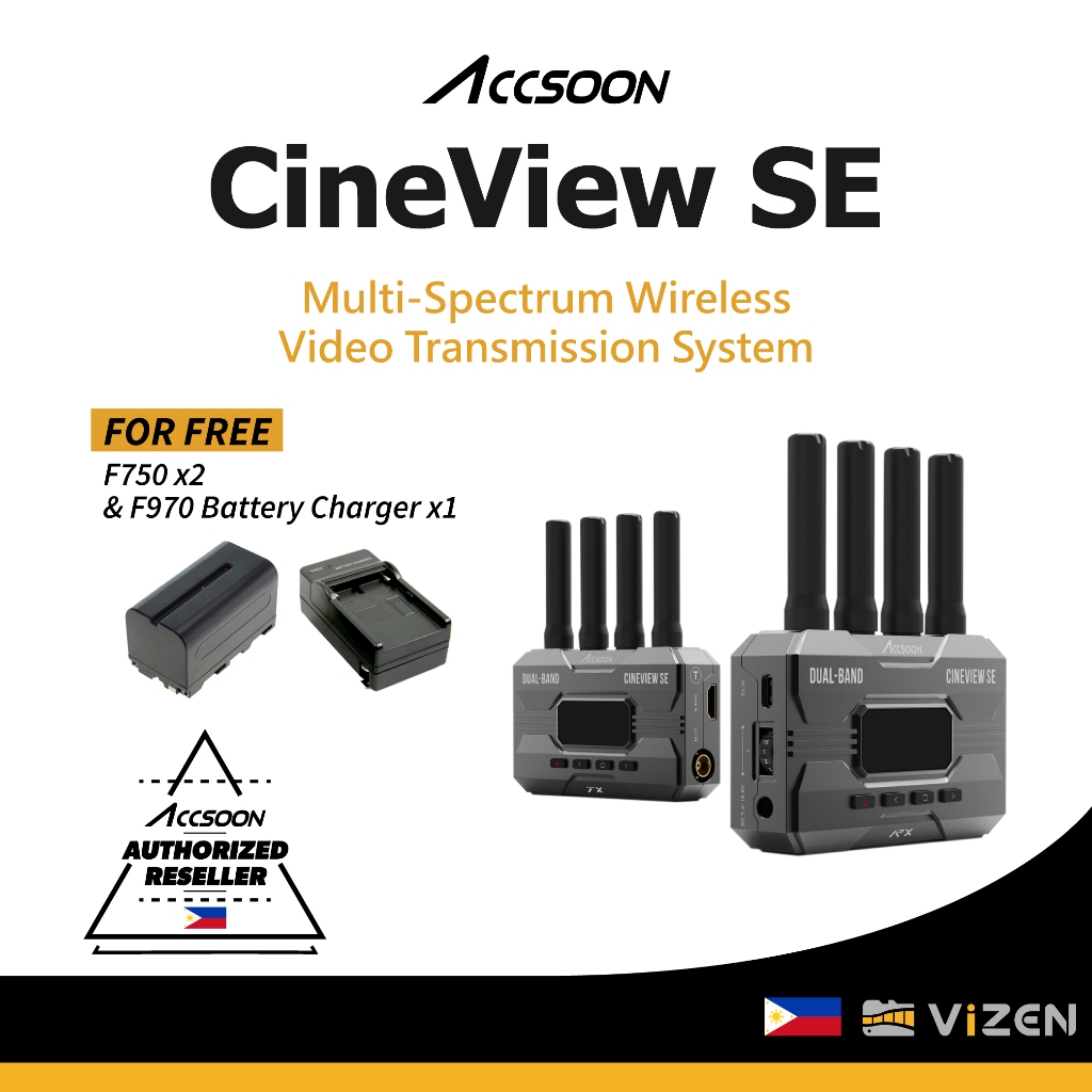 Accsoon CineView SE Multi-Spectrum Wireless Video Transmission System ...