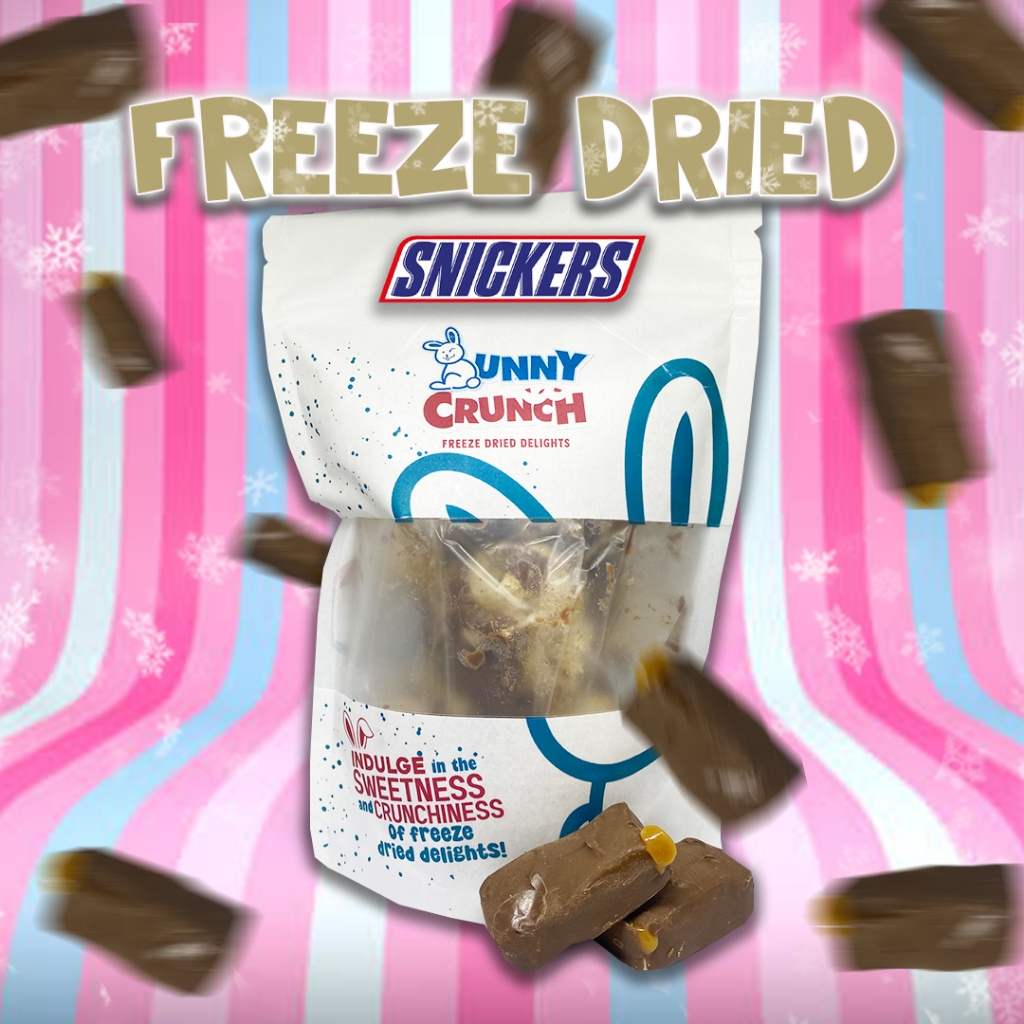 BUNNY CRUNCH Freeze Dried Candy - Snickers | Shopee Philippines