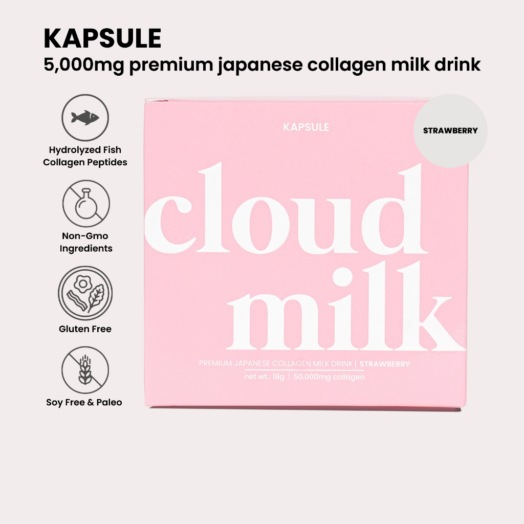 Cloud Milk Collagen Milk Drink 5,000mg Marine Japanese Collagen Powder ...