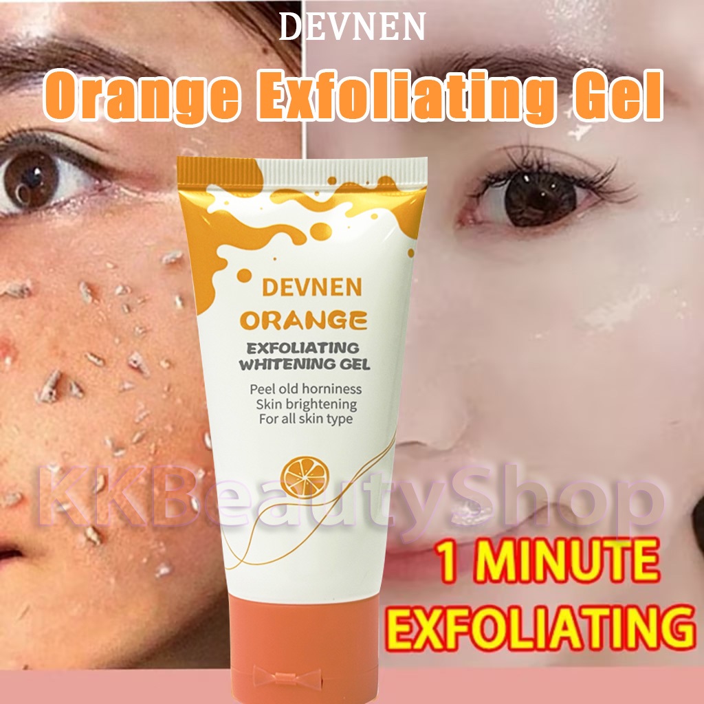 DEVNEN Orange Exfoliating Whitening Gel Peeling Old Horniness Skin ...