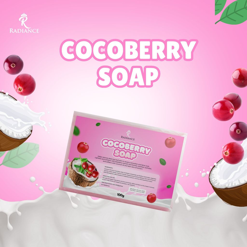 Cocoberry Soap 100g - Body Care - Moisturizing - Cleansing - Radiance ...
