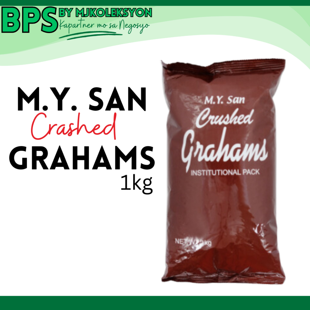 MY San Crushed Graham 1kg for Desserts and Toppings Frappe | Shopee ...