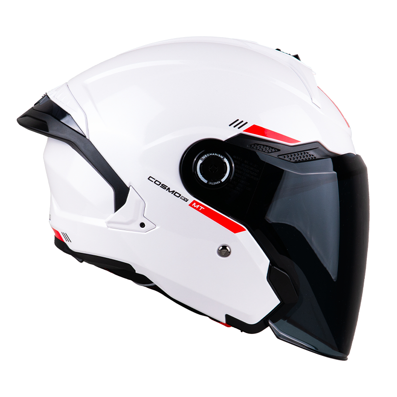 MT Cosmo SV PD - SOLID Dual Visor Open Face Helmet (FREE CLEAR VISOR ...