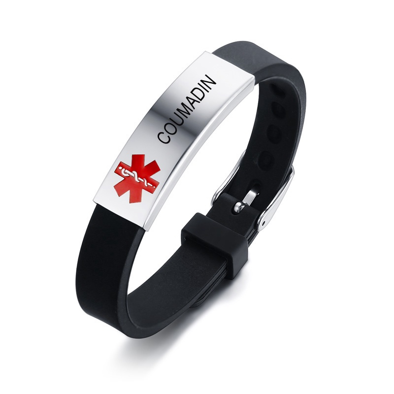 Personalized Medical ID Bracelet Custom Medical Alert Bracelets ...