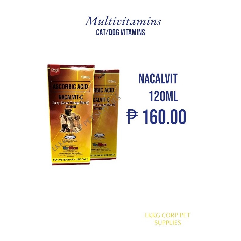 Nacalvit-C Ascorbic Acid 120ml | Shopee Philippines