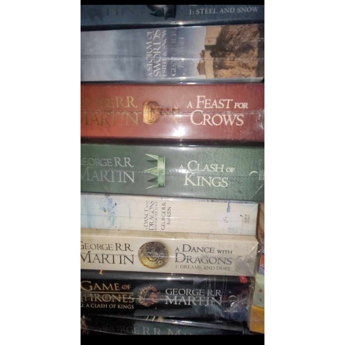 George R.R. Martin Book Collection | Shopee Philippines