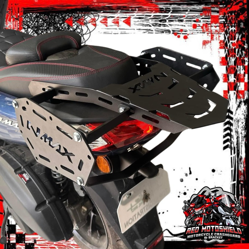 REDMOTOSHIELD NMAX V2 TOPBOX BRACKET W/ DETACHABLE SIDE PANNIER BRACKET ...