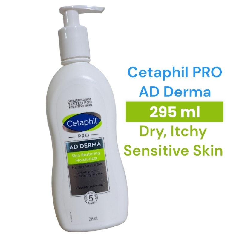 Cetaphil PRO AD Derma Skin Restoring Moisturizer 295 ml | Shopee ...