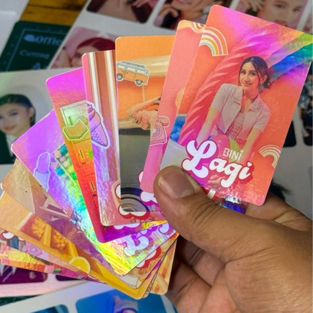 BINI Photocards Lagi Edition Holographic | Shopee Philippines
