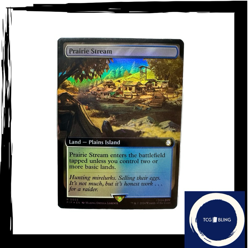 Prairie Stream MTG - Universes Beyond: Fallout (Extended Art) FOIL ...