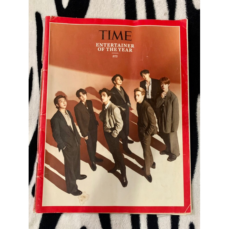 BTS Time Magazine Rare Kpop Merch Official Preloved | Shopee Philippines