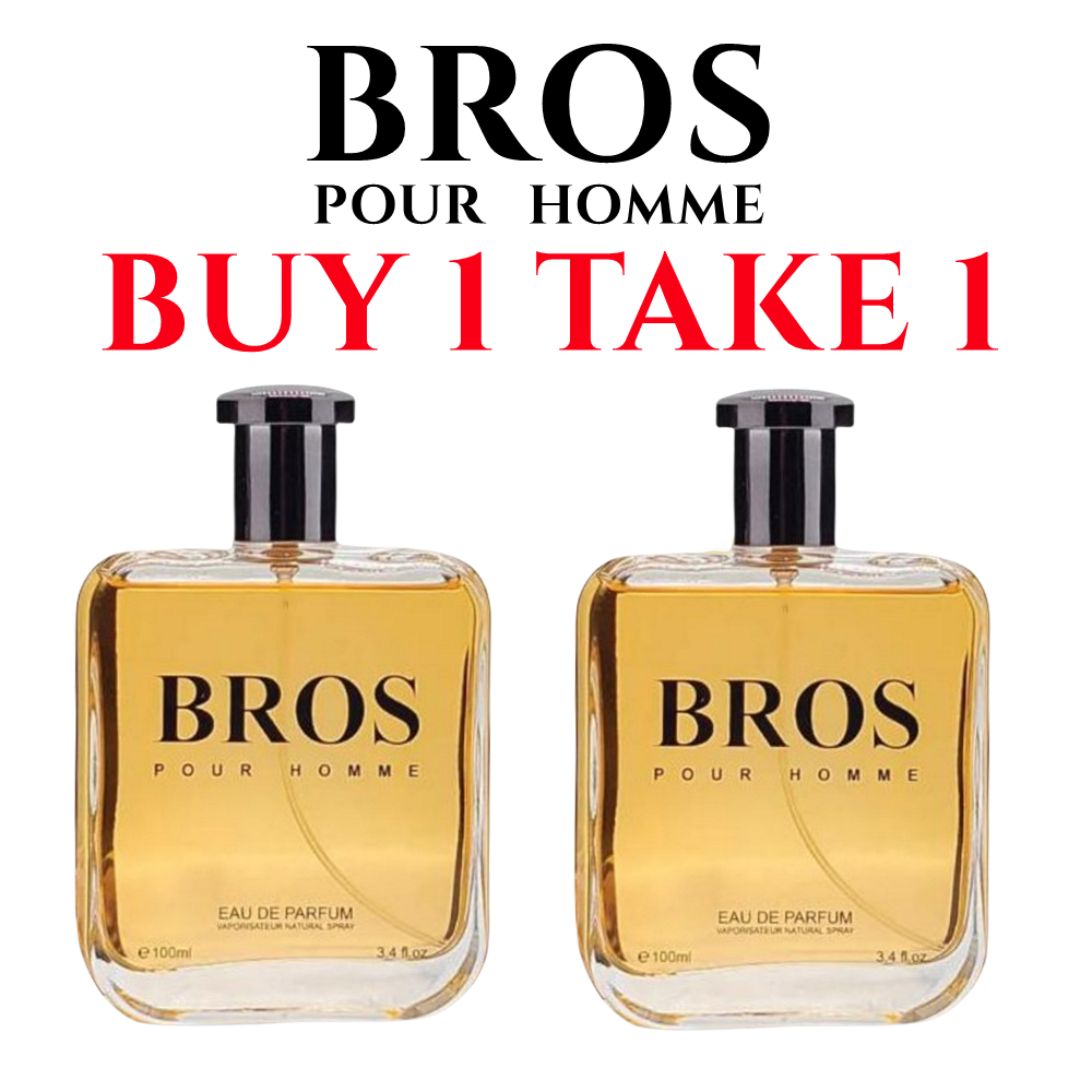 【BUY 1 TAKE 1】BROS Perfume 100ml Perfume for Men Bros Perfume Spray for ...