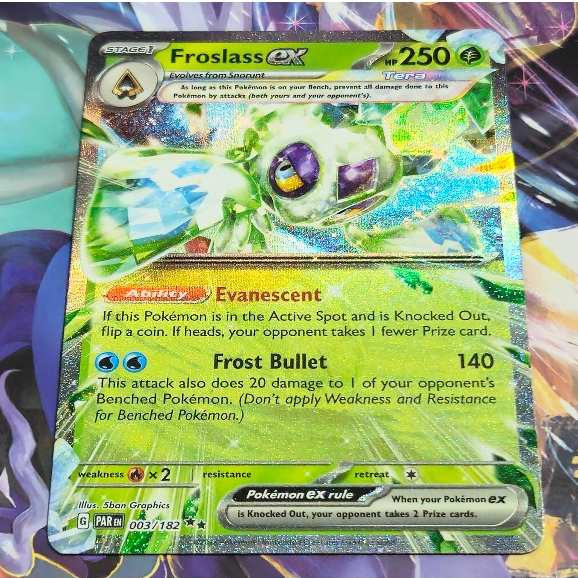 Pokemon TCG Froslass ex Paradox Rift Ultra Rare | Shopee Philippines
