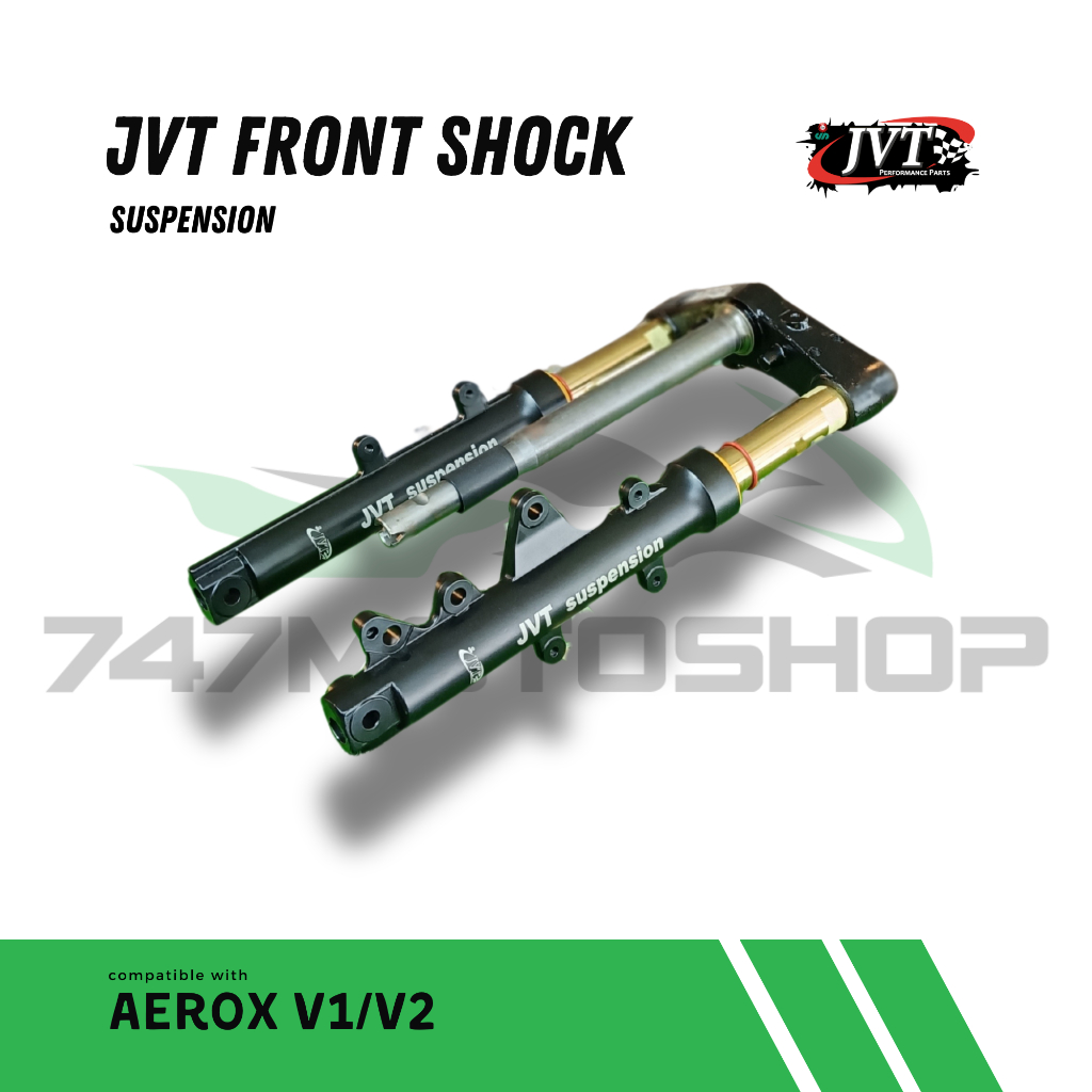JVT FRONT SHOCK WITH T-POST FOR AEROX V1/V2 | Shopee Philippines