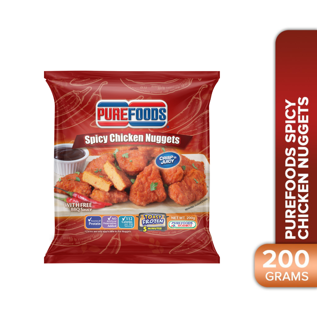 Purefoods Spicy Chicken Nuggets 200G | Shopee Philippines