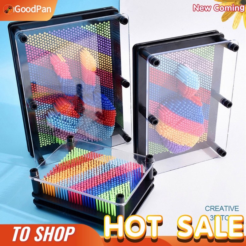 3D Stereoscopic Needle Painting 3D Hand Print Face Cloning Magic ...
