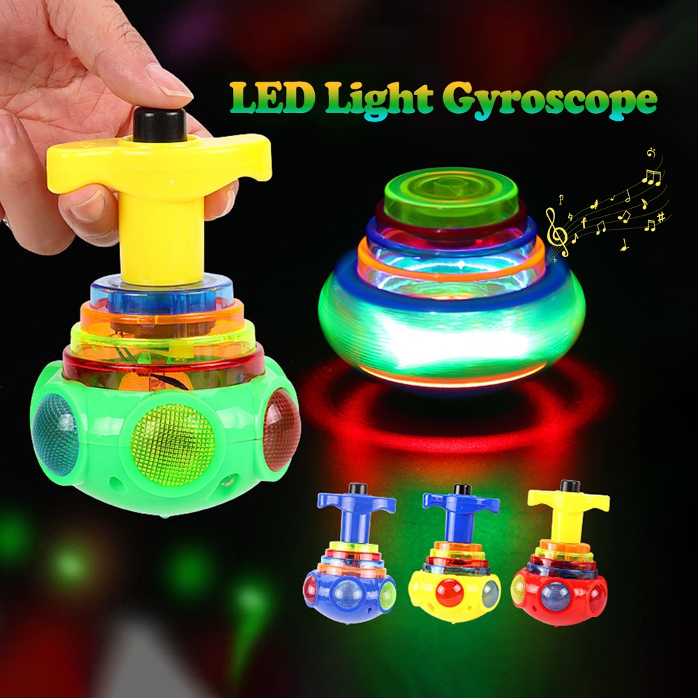【COD】Luminous Gyro Toy Spinning Toys With Lights Kids Toys | Shopee ...