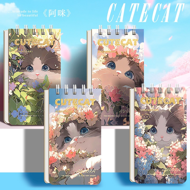 70K Upward Flipped Hard Face Spring Notebook High Appearance Pocket ...