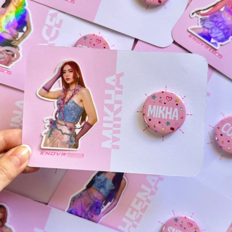 BINI Sticker & Pin Set | BINI Sticker | BINI PINS | Shopee Philippines