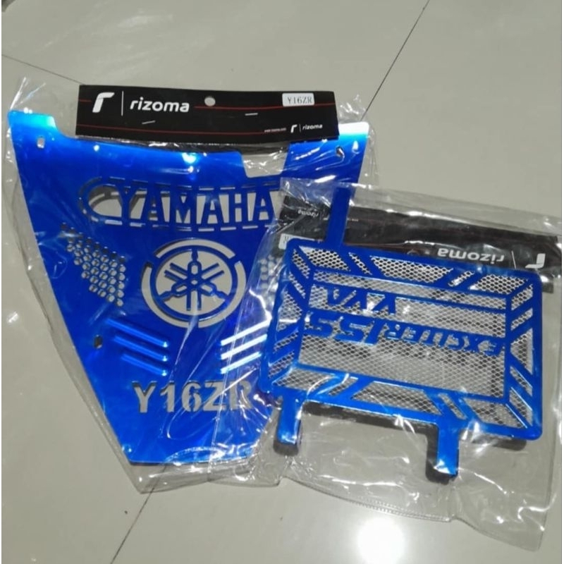 Engine Cover & Radiator Cover set (Rizoma)alloy for SNIPER 155 | Shopee ...