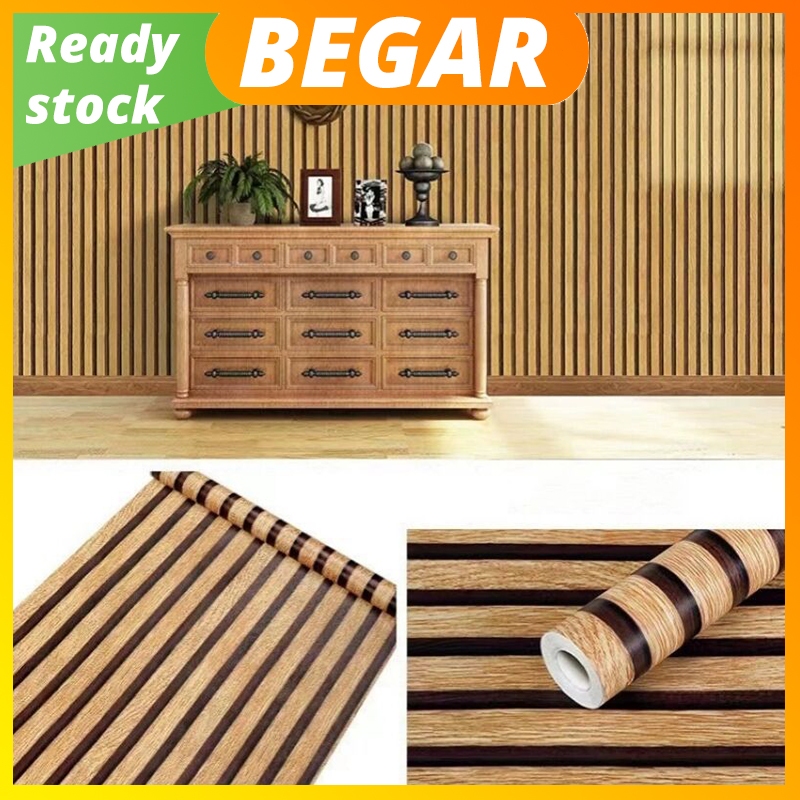 118Inch Wallpaper Wood Flute Design PVC Wood Cladding Design Waterproof ...