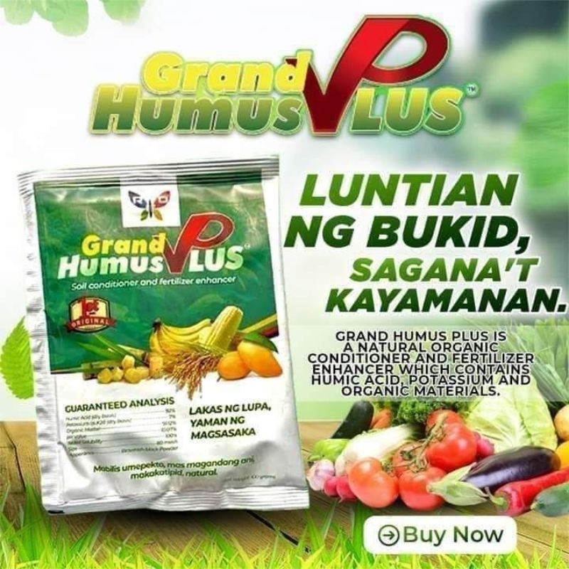 Grand Humus Plus to all kind of plants | Shopee Philippines