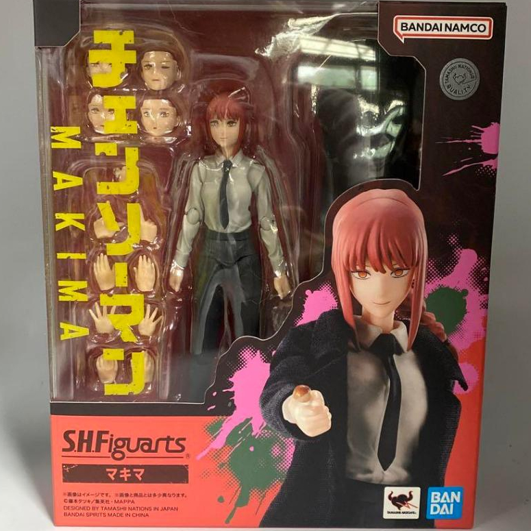S.H.Figuarts Chainsaw Man Makima - 140mm PVC & ABS & Cloth Painted ...